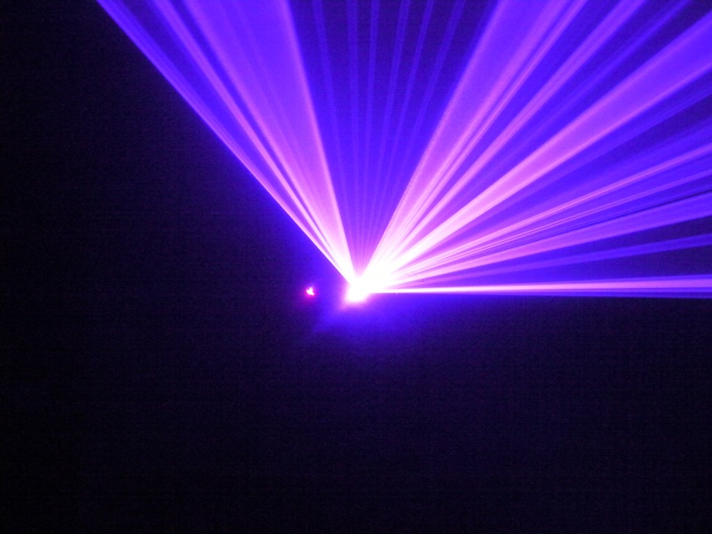 Single Purple Laser 100mW | Z Lighting